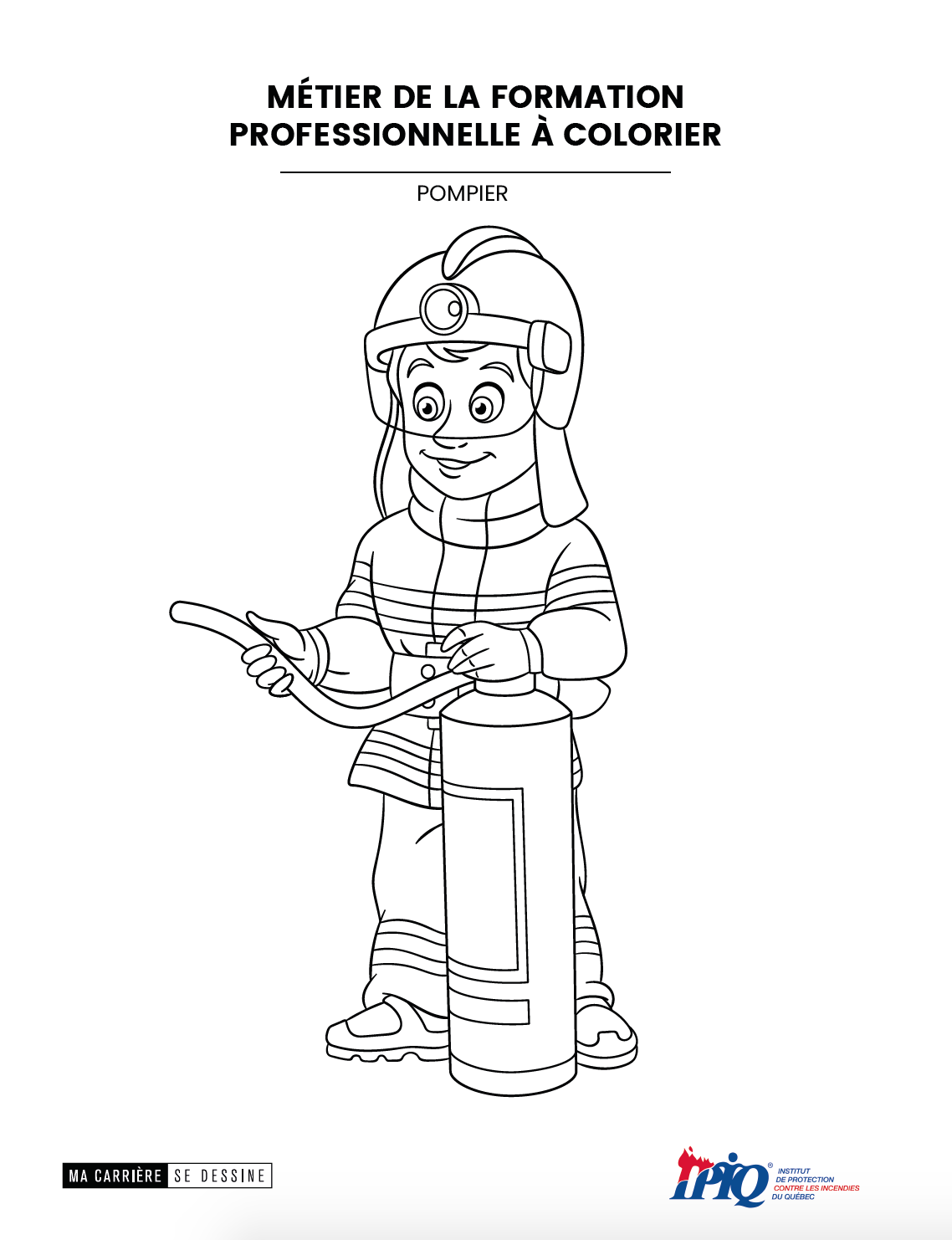 Blogue MCSD | Des métiers à colorier : colorier et parler de métiers!